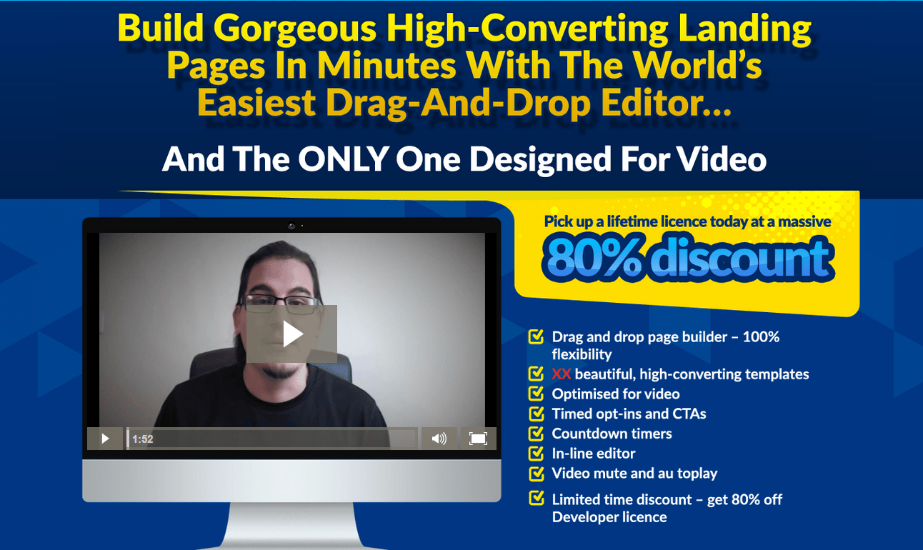 Video Pages Review&Bonuses–Create Professional Landing Pages